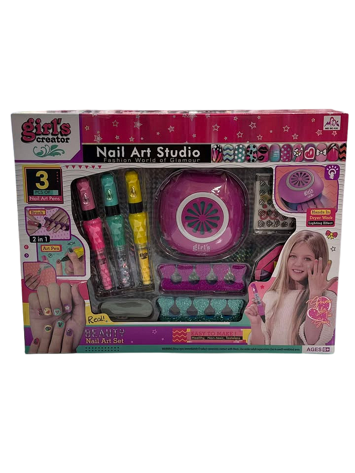 Детски комплект за маникюр – Girl’s Creator: Nail Art Studi