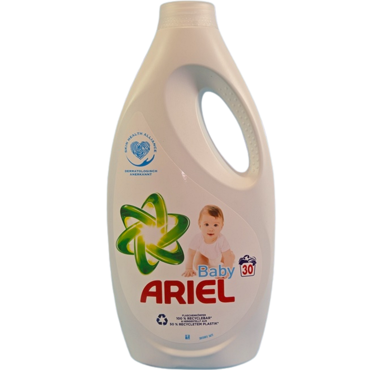 Течен перилен препарат Ariel Baby, 1,5 л, 30 пранета