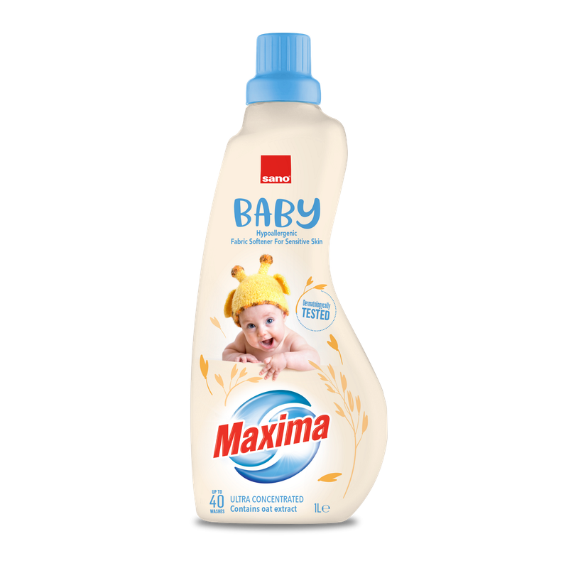 SANO Maxima Baby Oat Омекотител супер концентрат, 40 пранета