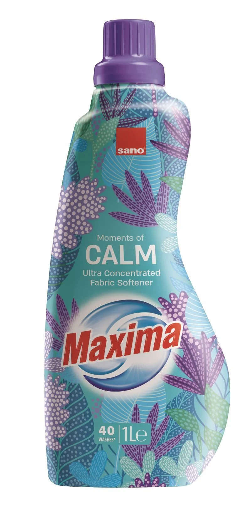 SANO MAXIMA CALM Омекотител супер концентрат,40 пранета