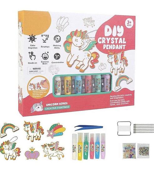 Творчески комплект за рисуване - НСС висулка еднорог