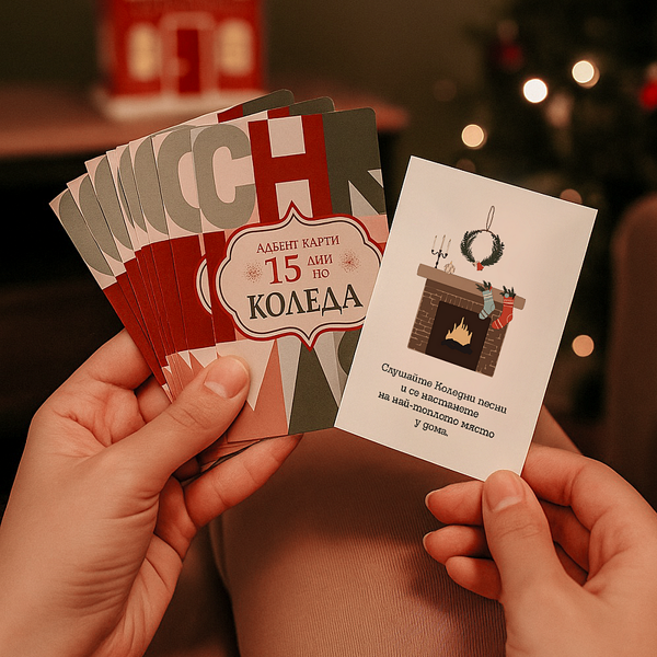 Коледни адвент карти - 15 дни до Коледа