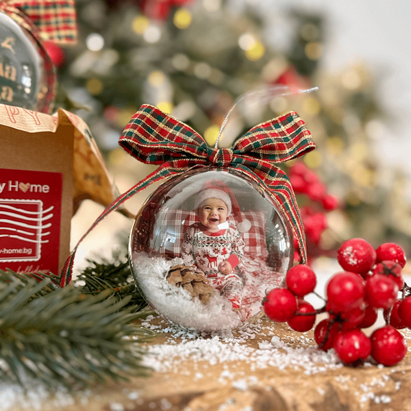 Коледни топки със снимка | happy-home.bg