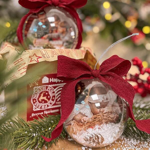 Коледни топки със снимка | happy-home.bg