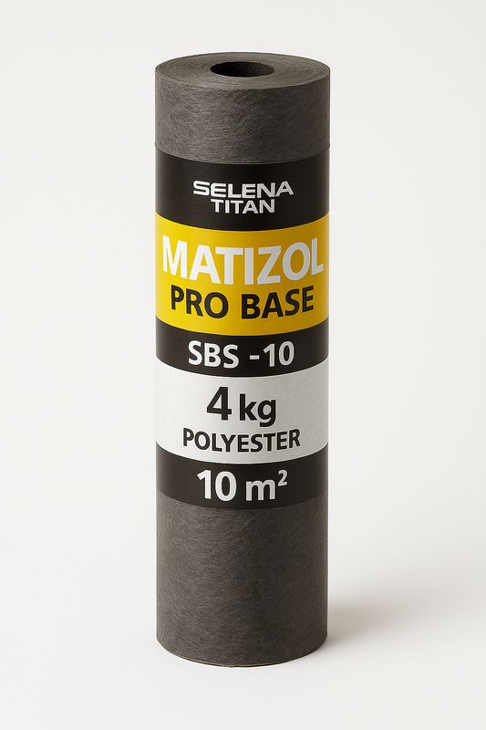 Воалит Matizol Pro Base Selena Titan 4 кг P полиестерен SBS -10 °C 10 ...