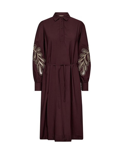 Дамска рокля Mos Mosh MMJiza Jorda Dress – Бордо