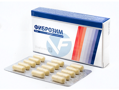 Фиброзим (Fibrozyme) - 30 стомашно-устойчиви капсули