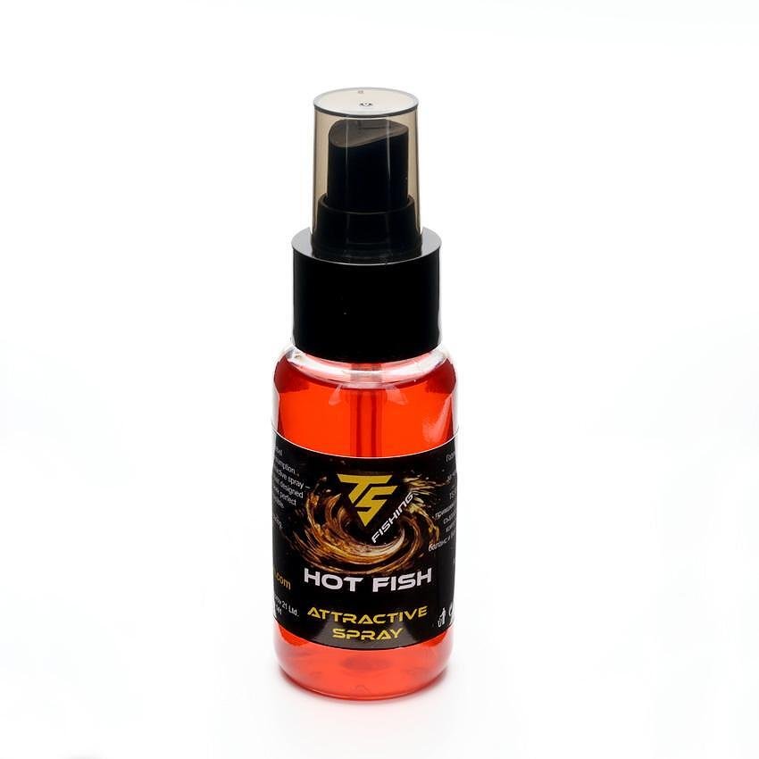 Ароматизиращ спрей TS Fishing Attractive Spray Hot Fish (Люта Риба) - 60мл