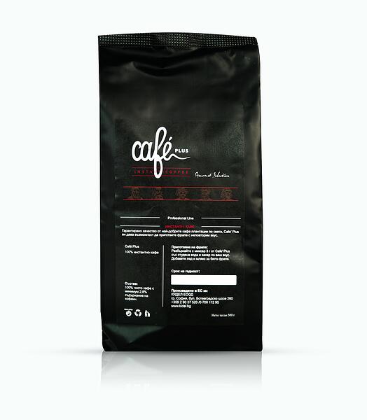 CAFÉ PLUS разтворимо кафе 500гр