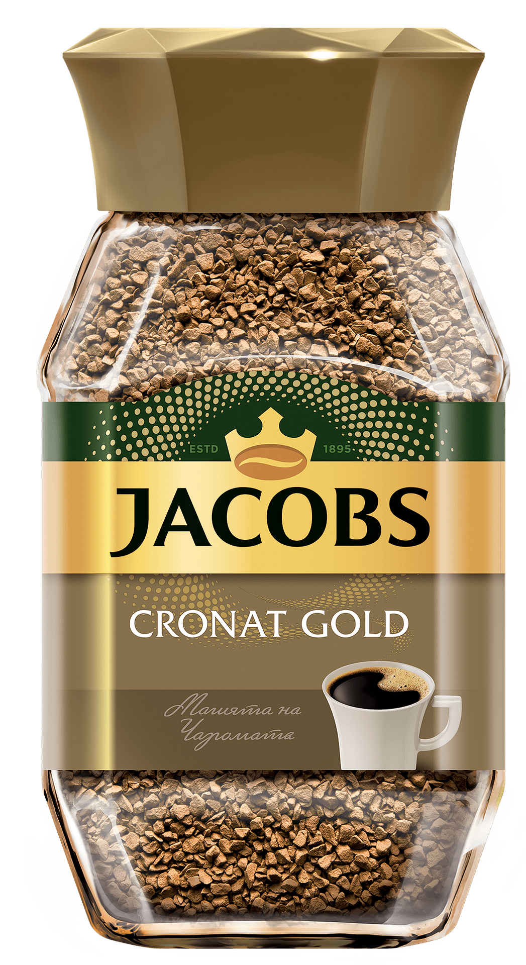 Jacobs Cronat Gold Soluble 200гр.