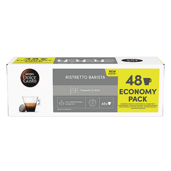 NESCAFÉ® DOLCE GUSTO® Ristretto Barista Economy pack кафе капсули ...