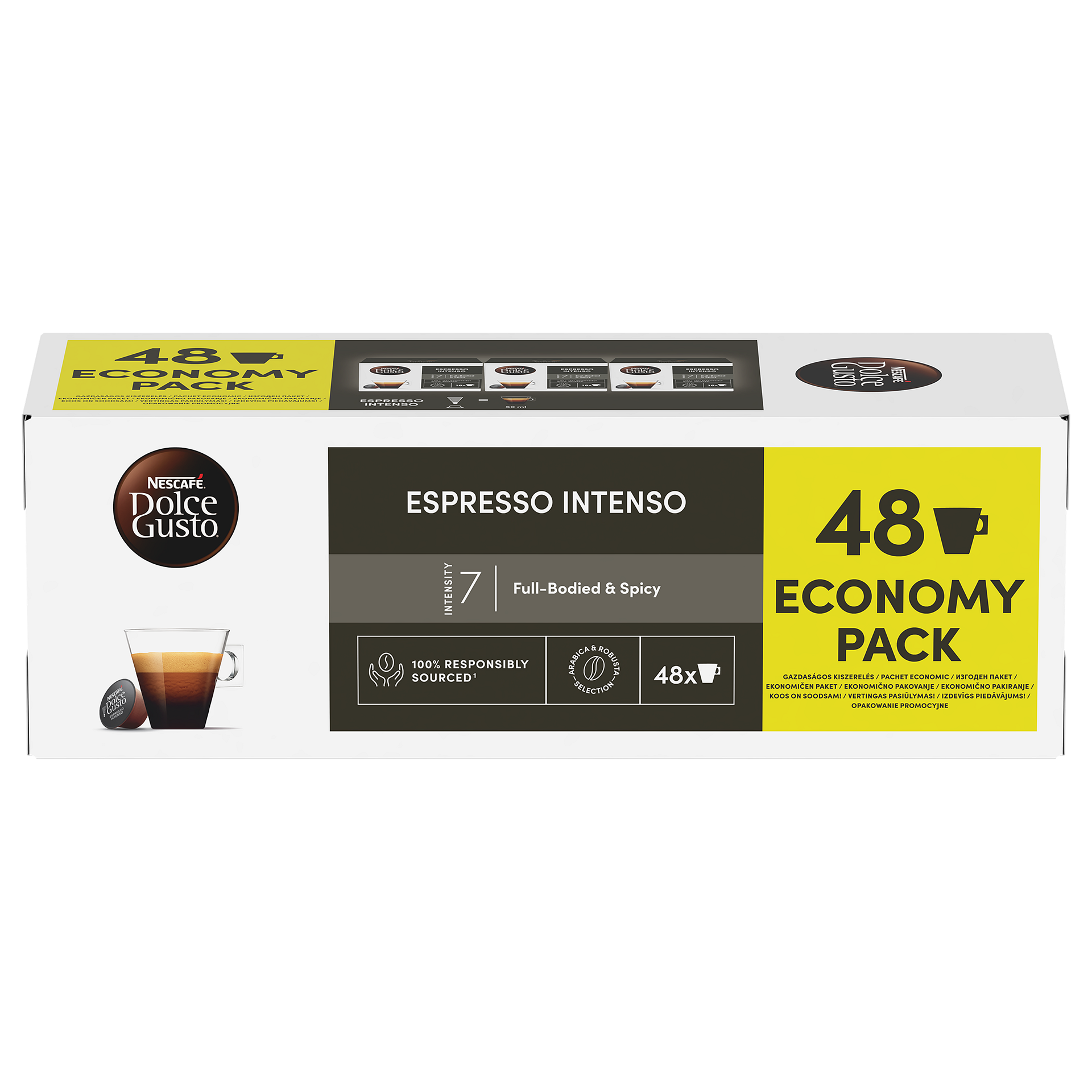 NESCAFÉ® Dolce Gusto Espresso Intenso Economy pack кафе капсули - 48бр ...