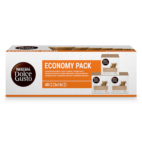 NESCAFÉ® Dolce Gusto Cortado Economy pack - 48бр Dolce Gusto съвместими ...