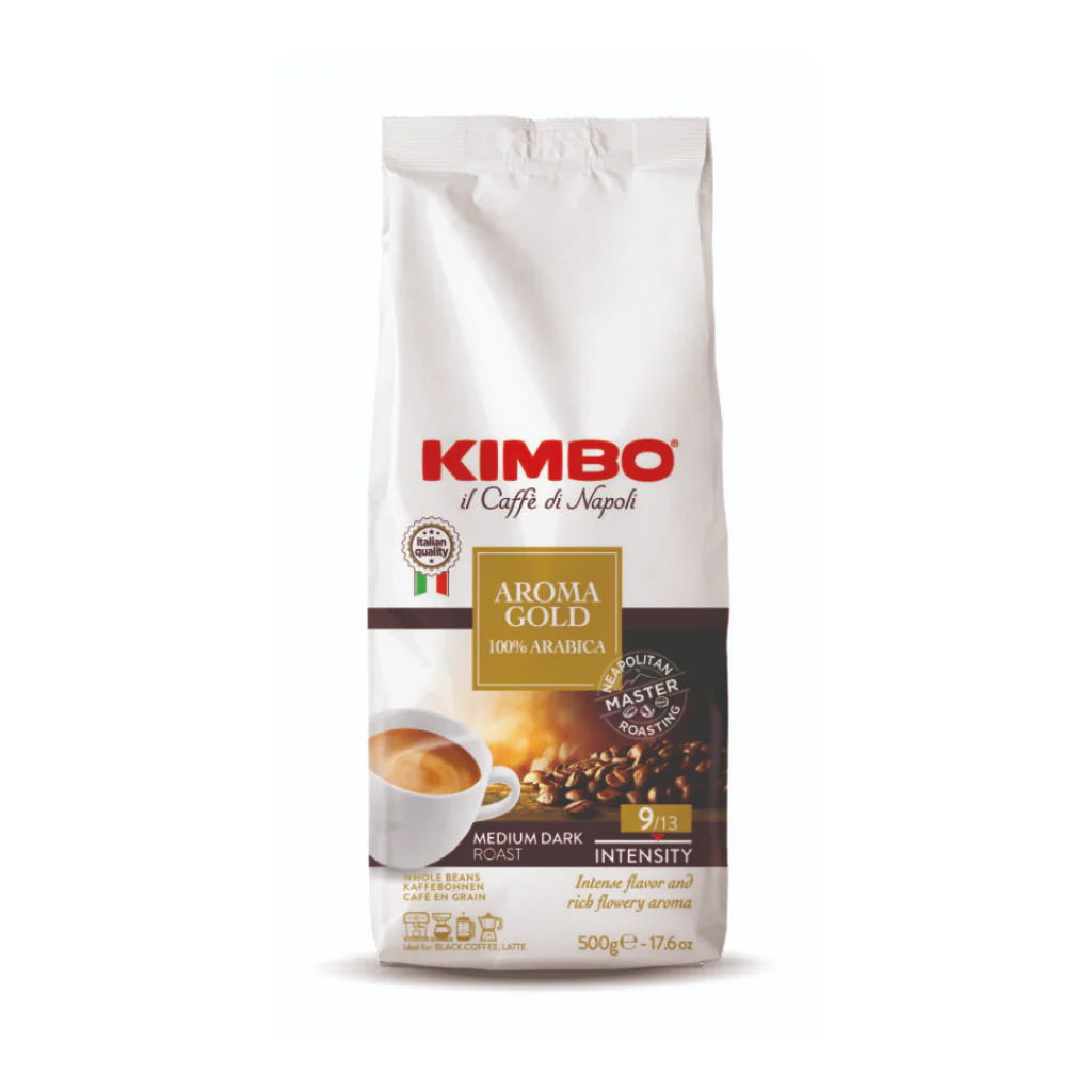 Kimbo AROMA GOLD 100% ARABICA - 0.500кг кафе на зърна