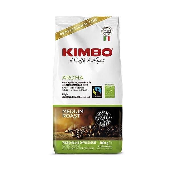 Kimbo AROMA BIO ORGANIC - 1кг кафе на зърна