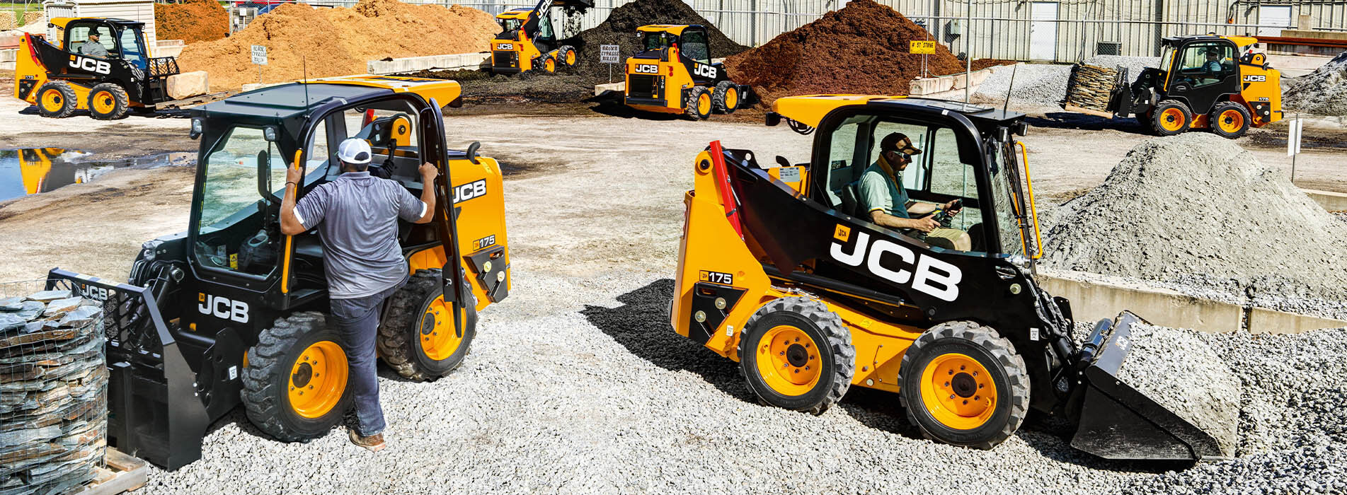 Мини челен товарач JCB 175