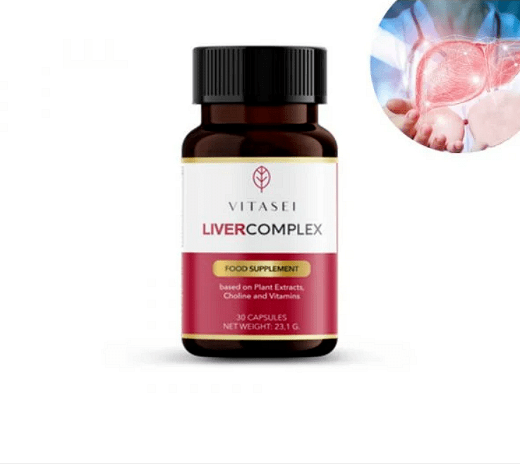 Vitasei LiverComplex - хранителна добавка за пречистване на черния дроб