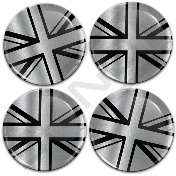 Wheel Center Caps Stickers UК Flag A 110