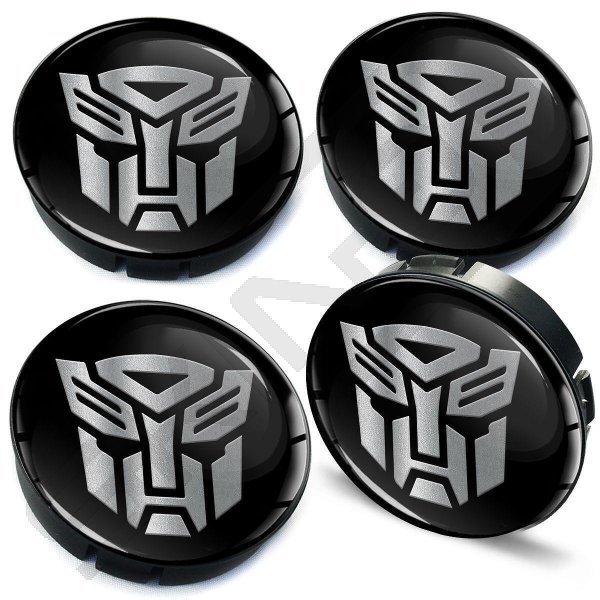Wheel Center Hub Caps Universal [ 60mm ] C Transformers Skino