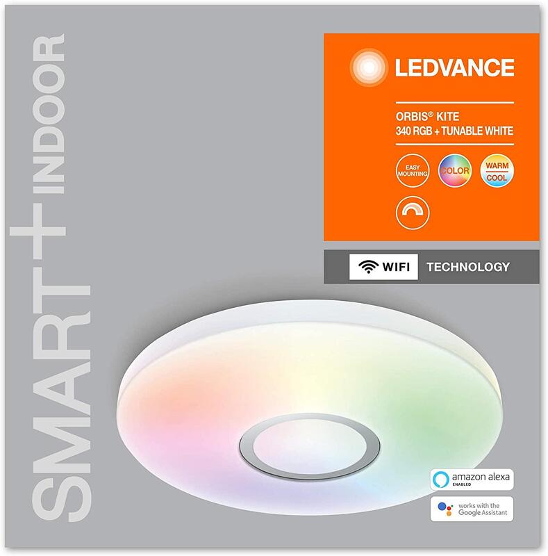 LEDVANCE Smart LED RGB осветление за стена и таван WiFi SMART + ORBIS ...