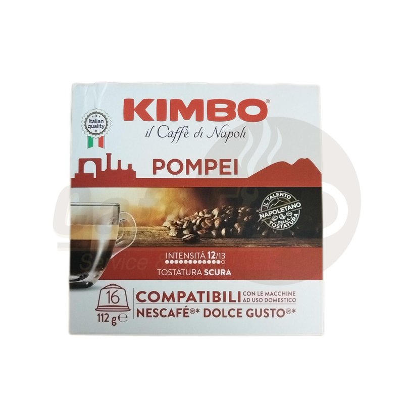 Kimbo Pompei – Интензивно кафе в капсули за Dolce Gusto