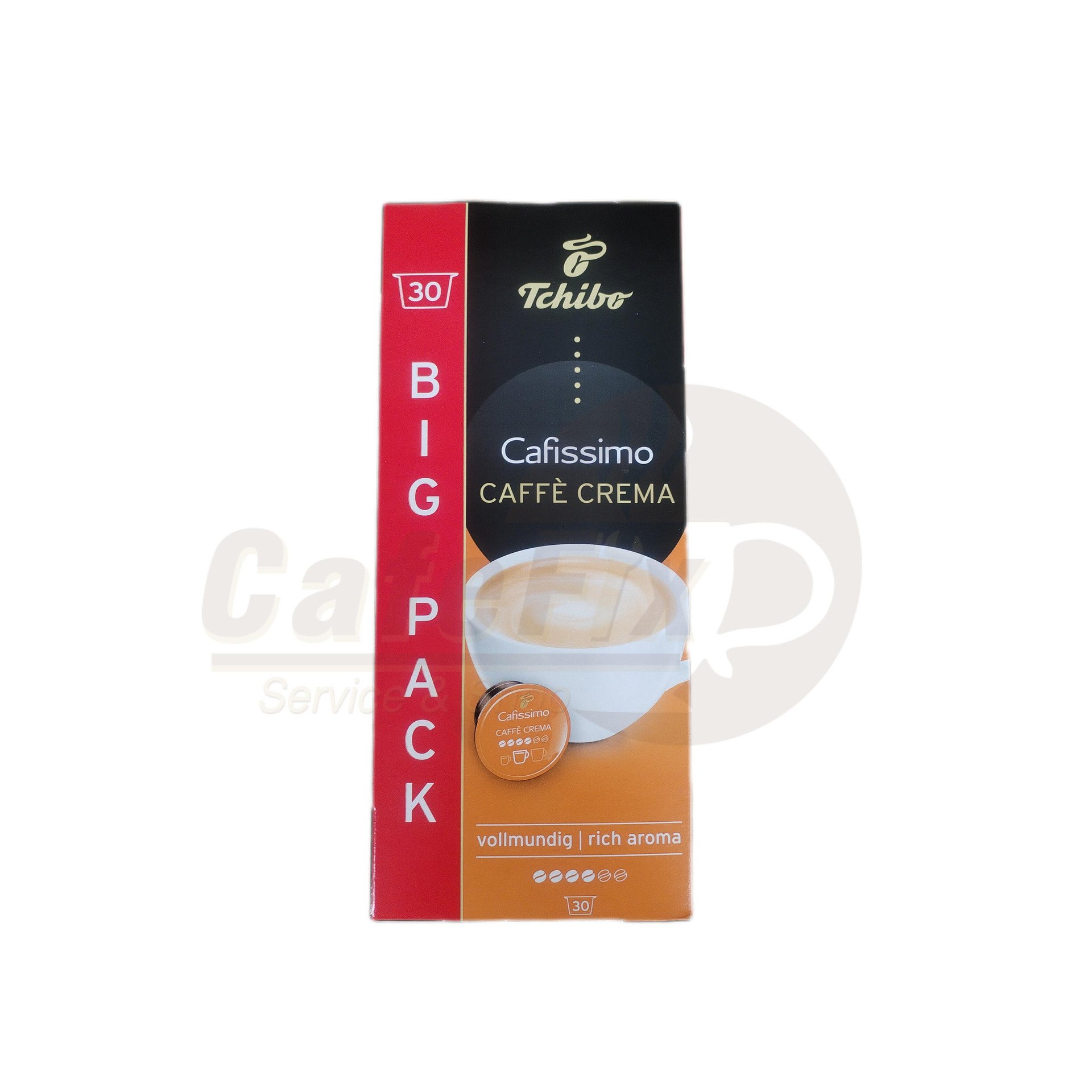 Tchibo Cafissimo Caffè Crema Rich Aroma – 30 капсули | Плътно и ...