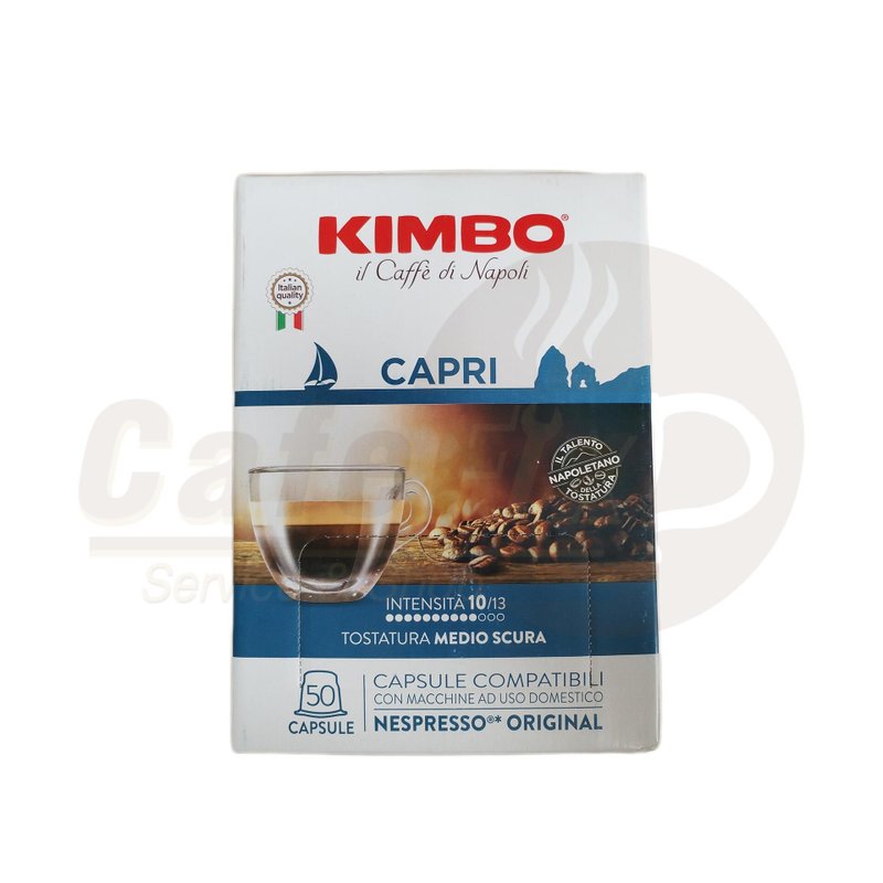 Кафе капсули за Nespresso – Kimbo Capri 50 бр
