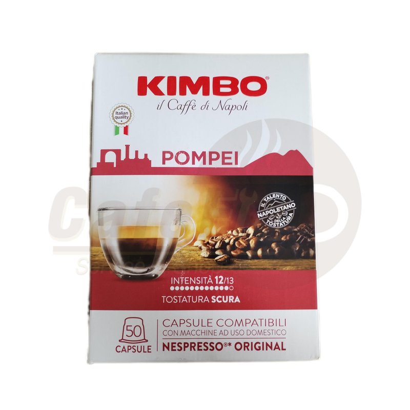 Кафе капсули за Nespresso – Kimbo Pompei 50 бр