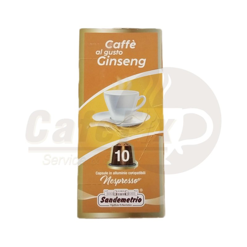 Sandemetrio Ginseng – напитка с женшен в капсули за Nespresso