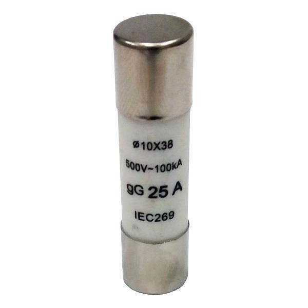 LINDNER FUSE CYLINDRICAL 10Χ38 25Α | Eurolamp LED