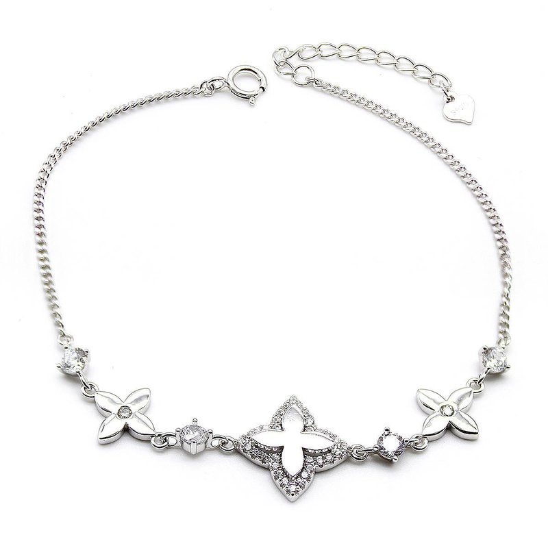 Дамска сребърна гривна 1000000001068 | колекция Delicate Silver