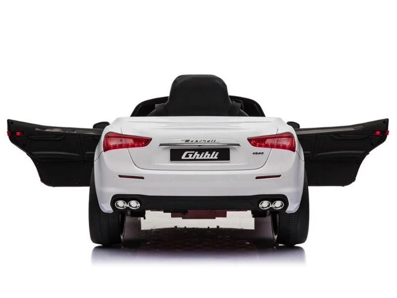 Maserati Ghibli 12V – Детска акумулаторна кола, Бяла
