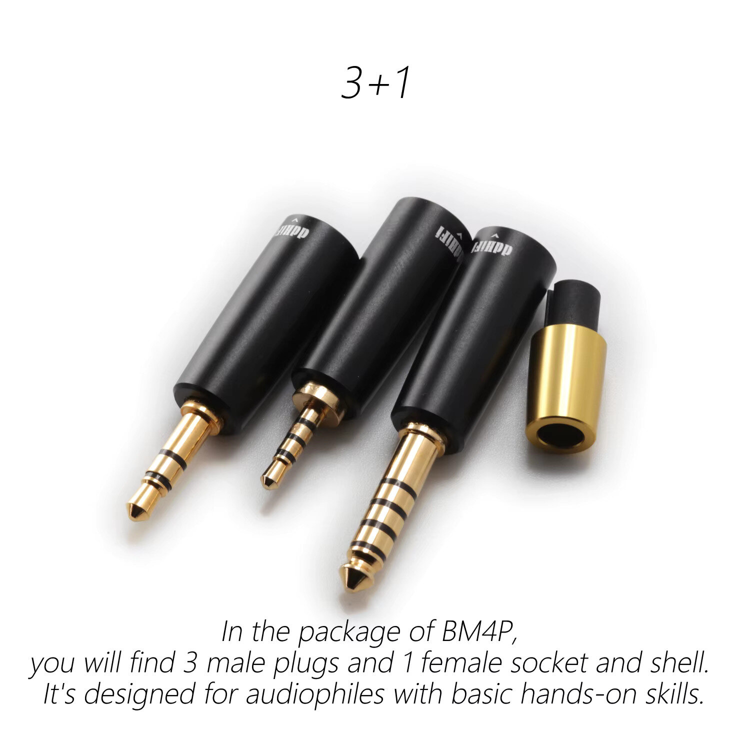 DD HIFI BM4P 4Pin Female Black