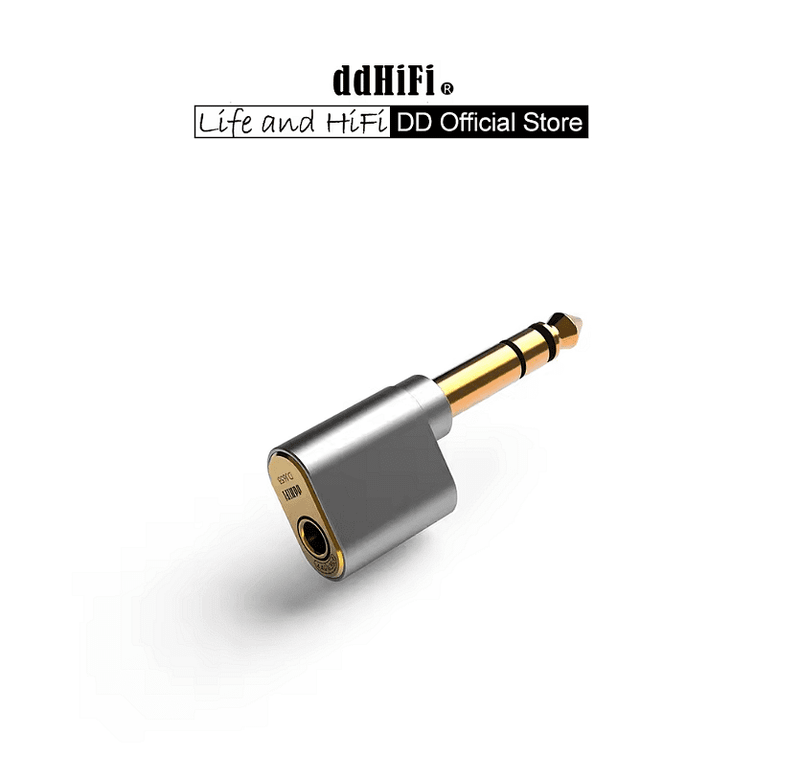 ddHiFi DJ65B(AL) 6.35mm Male to 4.4mm Female Audio Adapter