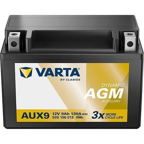 Акумулатор Varta Dynamic Auxiliary AGM 12V 9Ah 130A L+