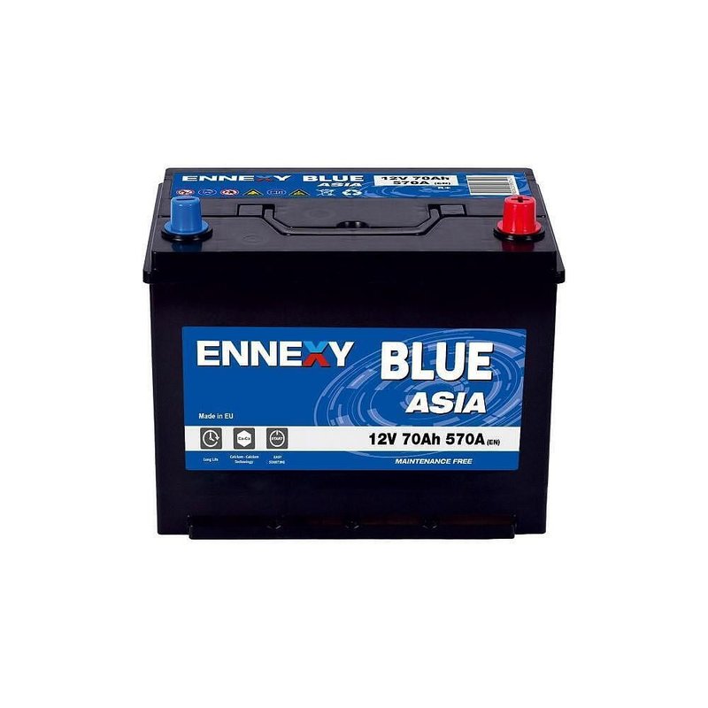 Акумулатор Ennexy Blue JIS/ASIA 12V 70Ah 570A R+