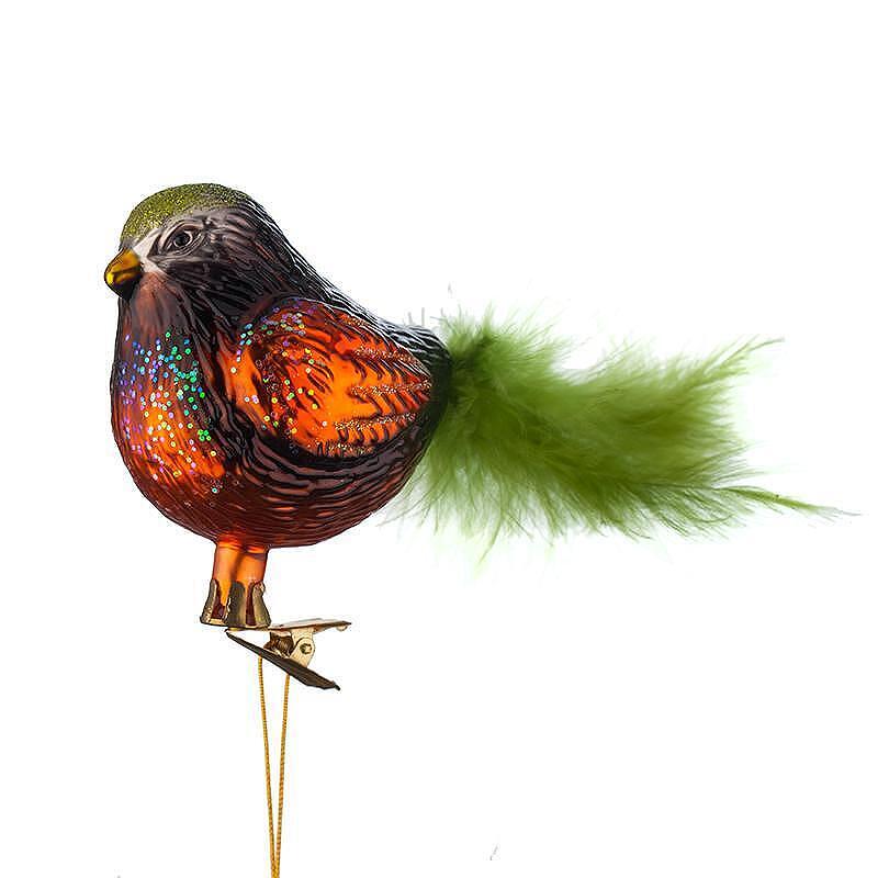 L144: Стъклена играчка пиленце