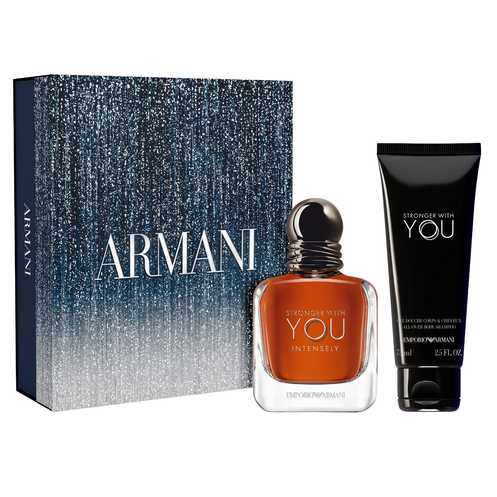 Armani Stronger With You Intensely ЕDP 100 ml + SG 75 ml H