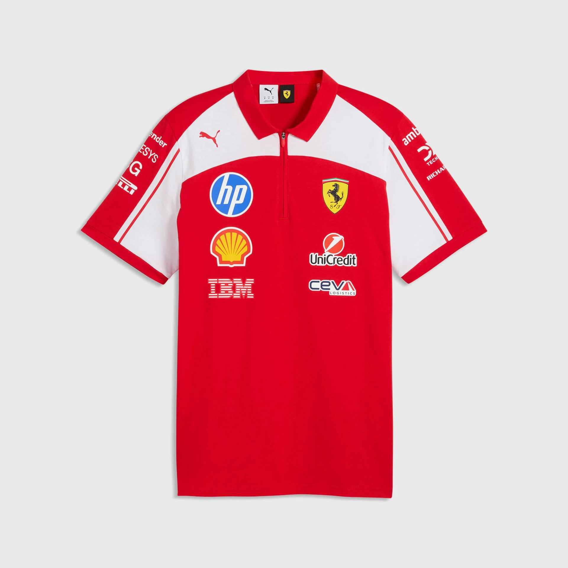 Тениска Scuderia Ferrari F1 Team Polo 2026 | FanRaces