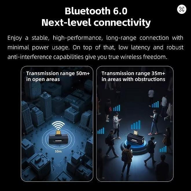 FiiO Air Link High-Resolution Bluetooth 6.0 USB-C Transmitter