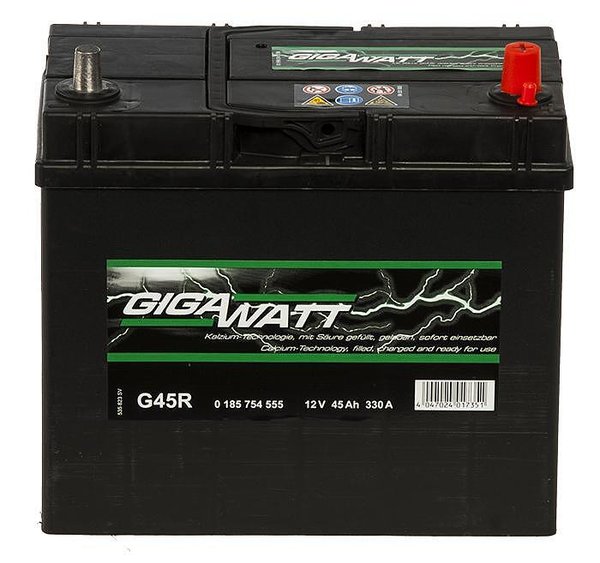 12/45Ah 330A GIGAWATT JIS