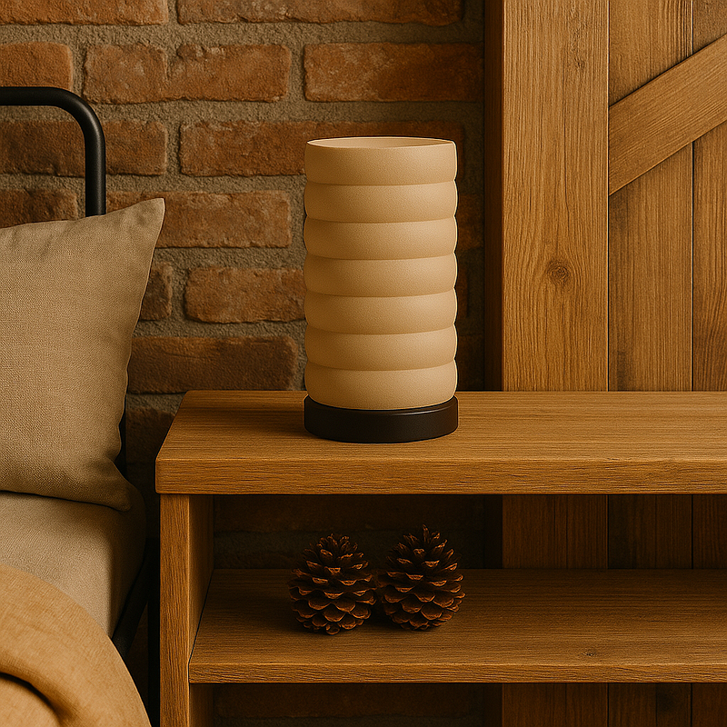 Лампа Deva 100x100x185mm LED кашмир