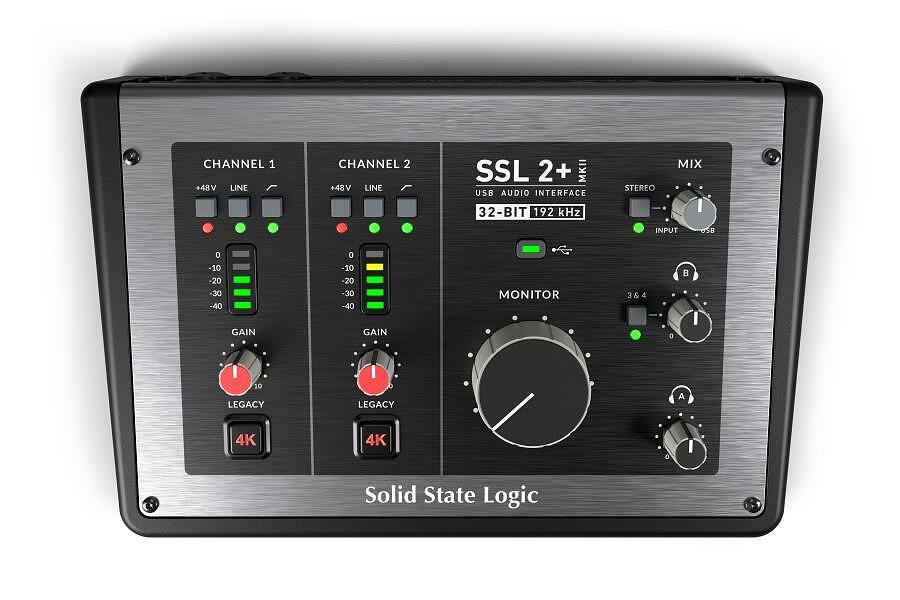 Solid State Logic SSL2+ MKII USB-C Audio Interface