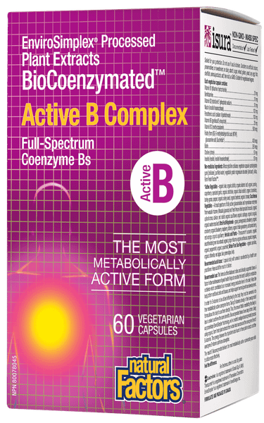 BioCoenzymated ACTIVE B-КОМПЛЕКС, 60 V-капсули