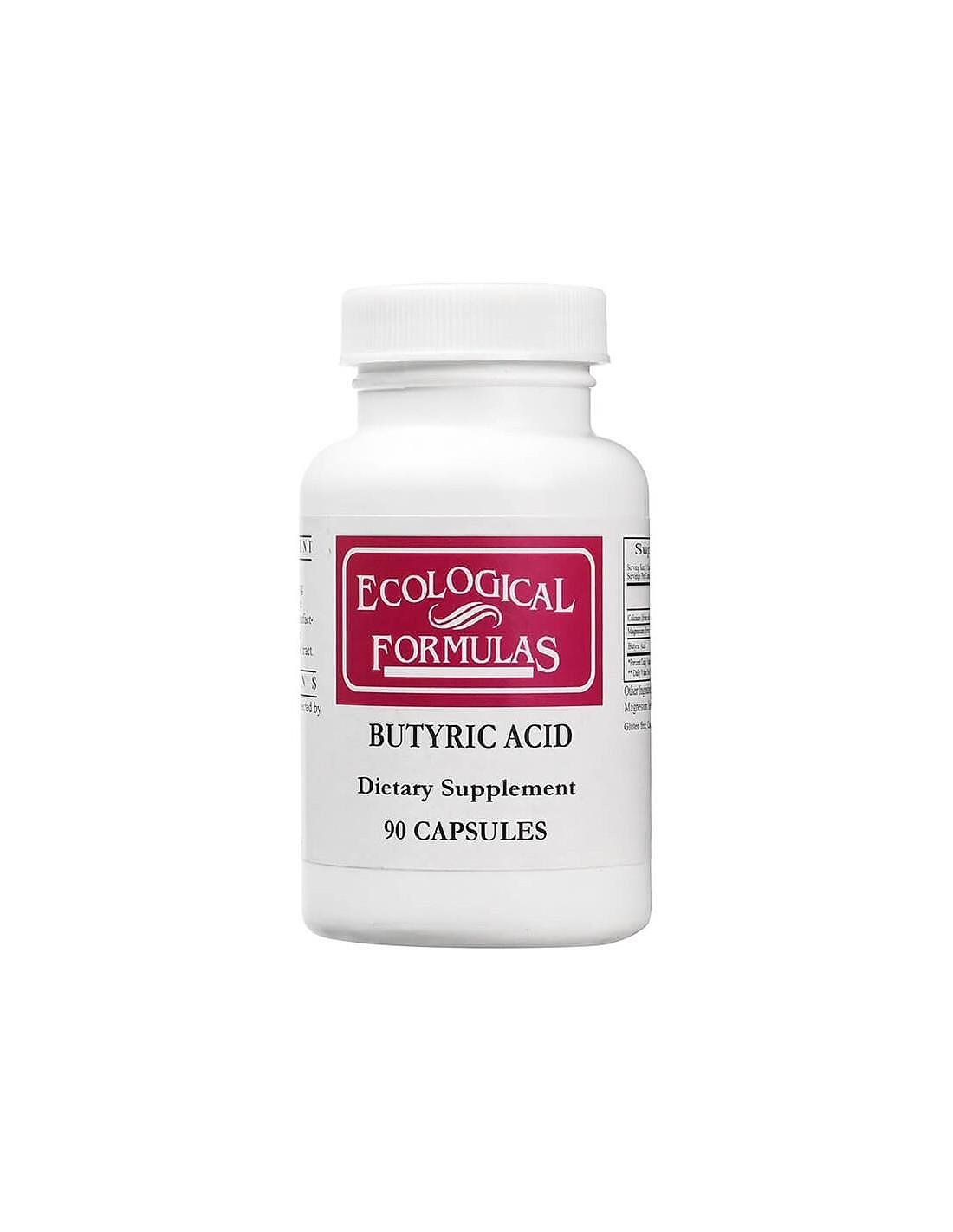 Ecological Formulas, Butyric Acid, 90 капсули