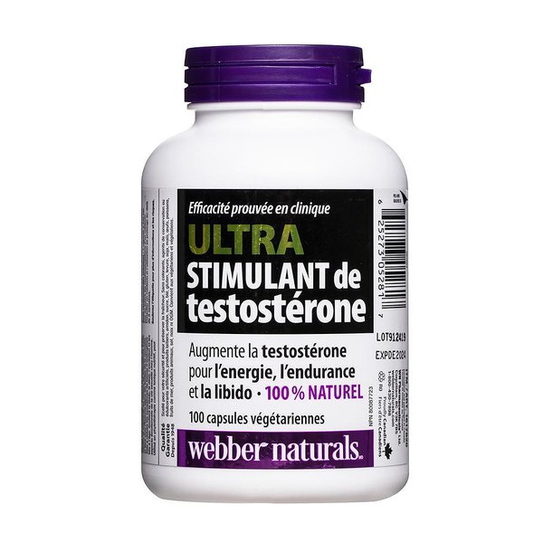 Webber Naturals, Ultra Testosterone Boost x 100 V капсули
