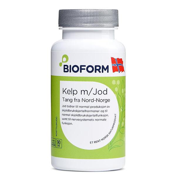 Келп (кафяви водорасли) 600 mg, 90 капсули, Bioform