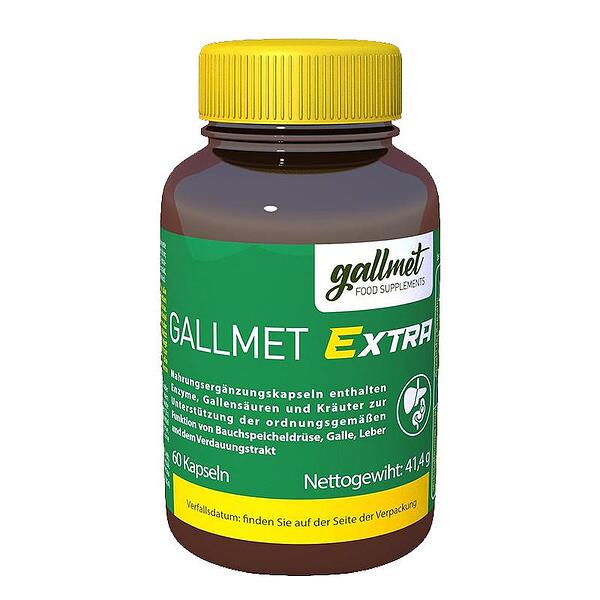 Волска жлъчка + билкови екстракти и ензими, 60 капсули, Gallmed