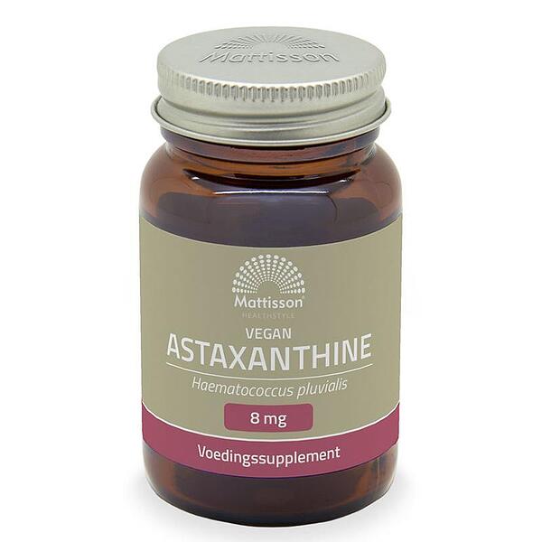 Веган Астаксантин 8 mg, 60 капсули, Mattisson