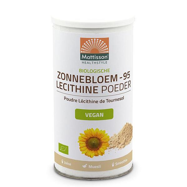 БИО Слънчогледов лецитин, 180 g, прах, Mattisson